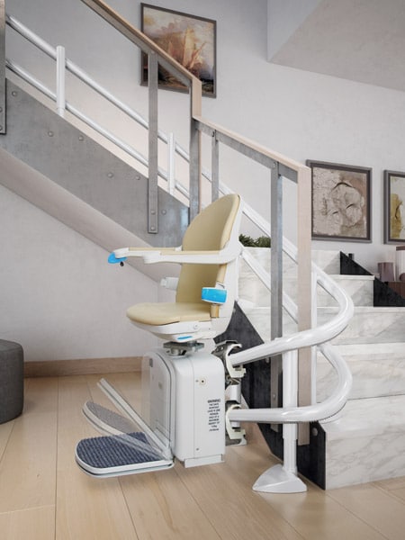 Montascale per scala stretta – Qual è modello adatto di montascale per ...